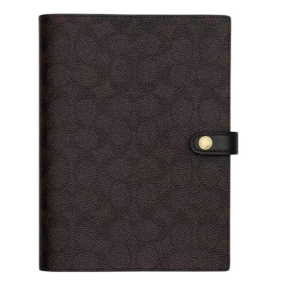 Coach | Office | Coach Notebook In Signature Canvas | Poshmark